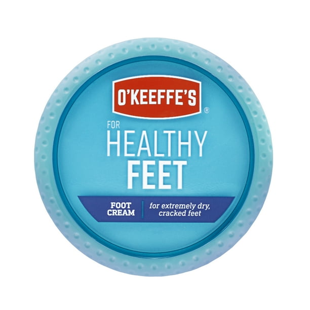 O'Keeffe's For Healthy Feet Cream (2.7 oz.) Jar for extremely dry ...