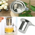 LiCi Fit Stainless Steel Mesh Tea Infuser, Loose Tea Leaf Filter Sieve ...