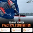 Ice Auger Drill Adapter - Pistol Bit/K-Drill/Lite-Flite - Electric ...