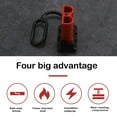 4 Pcs 6-8 Gauge 50A Battery Quick Connect/Disconnect, Jumper Cable Plug ...