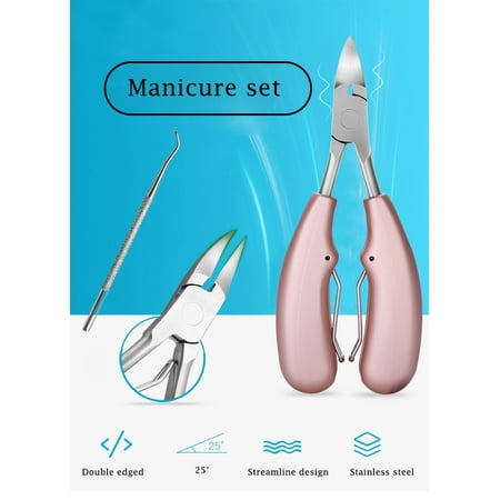 LNKOO Toenail Clippers, Nail Clippers for Thick Toenail and Ingrown ...