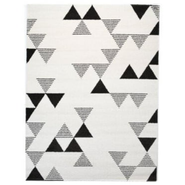 Well Woven Naya Blush Pink Modern Geometric Diamond Boxes Pattern Area ...