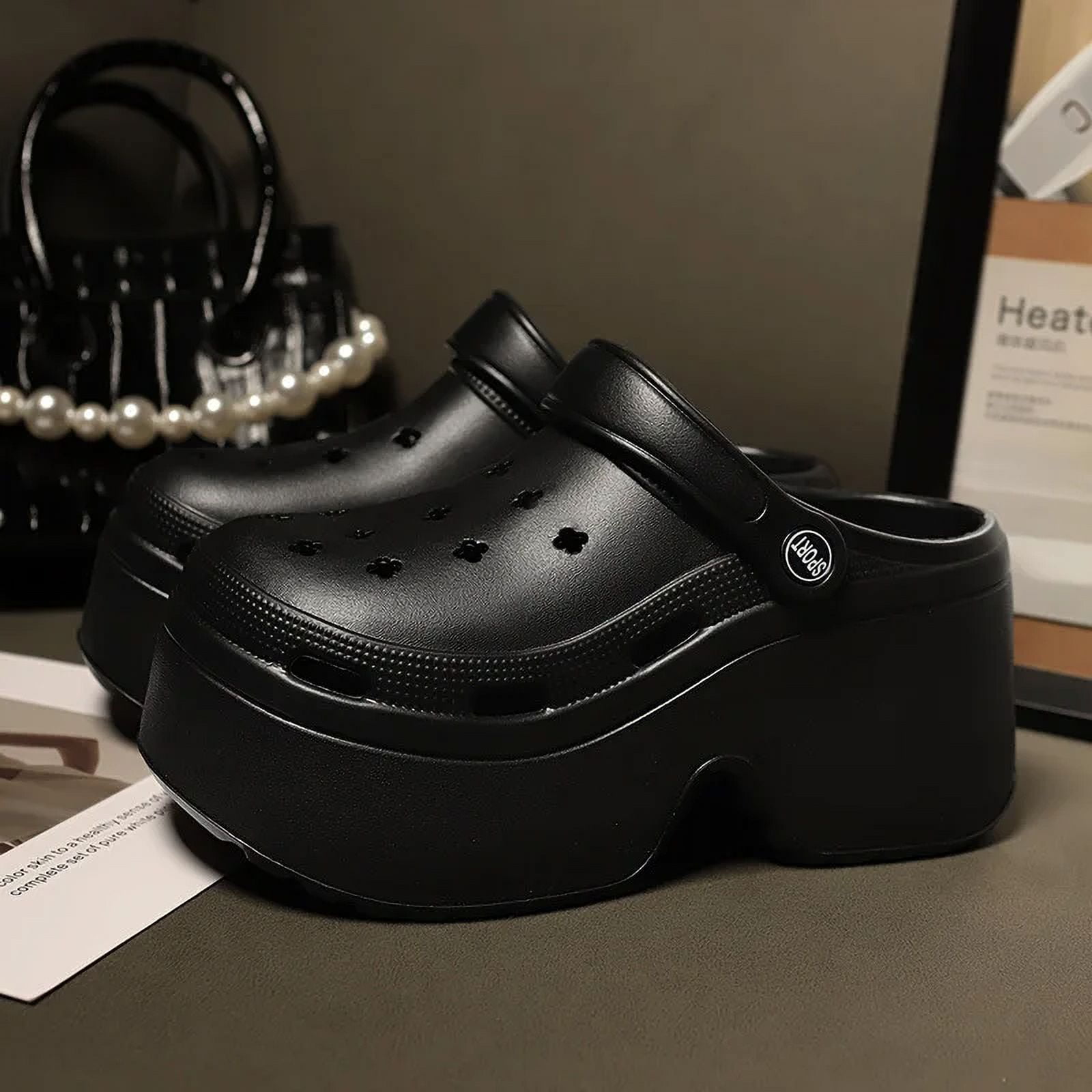 Click here for Zhaoyang House Cloud Slipper Clog Woman Charm Sand... prices