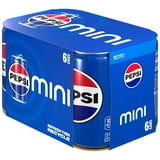 Pepsi Soda Pop Cola 7.5 fl oz 6 Pack, Paperboard, Allergens Not ...