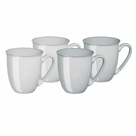 Denby Intro 4-piece intro White and Grey Mug Set - Walmart.ca