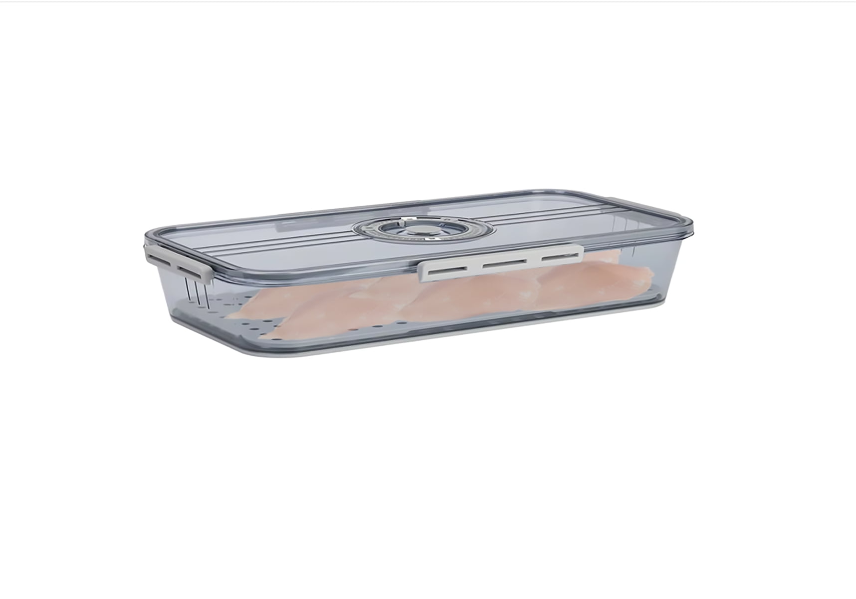 Recipiente Chico De Alimentos Para Refrigerador Con Tapa | Bodega ...