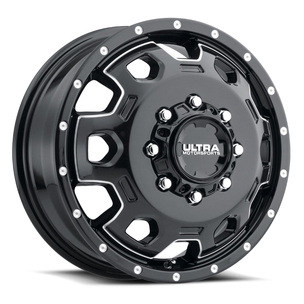 Buy 17 Black With Natural Accents Warlock Dually 017 Wheel by Ultra ...