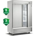 Smad 47 Cu ft Commercial Refrigerator Upright Fridge for Restaurants ...