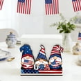 4Th Of July Gnome Wooden Napkin Holder Independence Day Table Decor ...