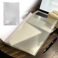 Plastic File Folder with Sliding Bar (10mm), Report Cover for A4 Paper ...