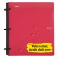 Five Star Flex 1 1/2" Hybrid NoteBinder, Red (72399) - Walmart.com