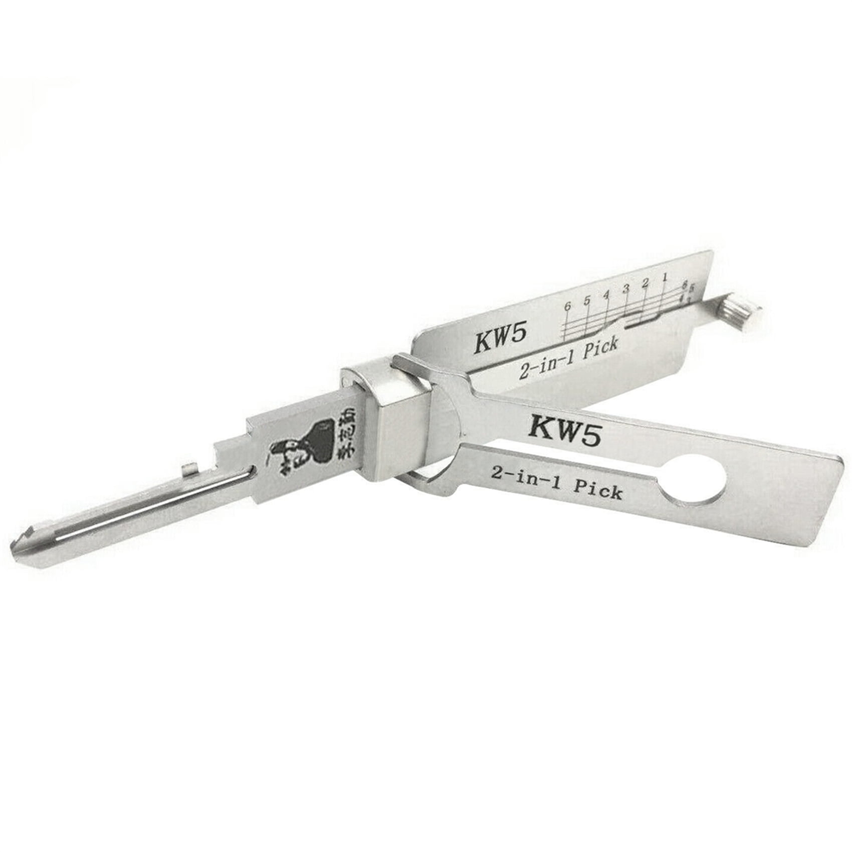 KW5 Lishi Tool Plug Reader Hand Tool Lishi 2 in 1 Stainless Steel ...