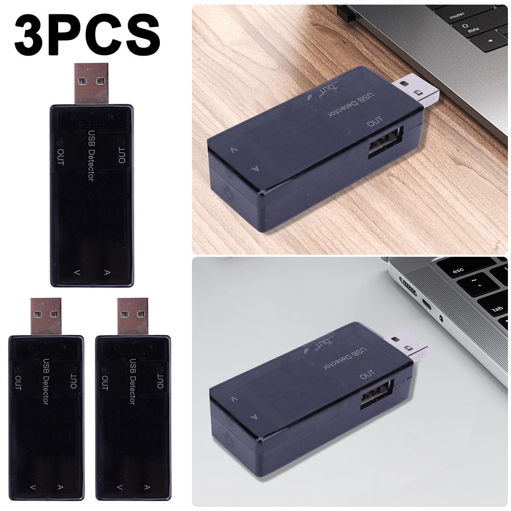 Detector USB Con Temporizador Cargador Probador Carga Amperímetro ...