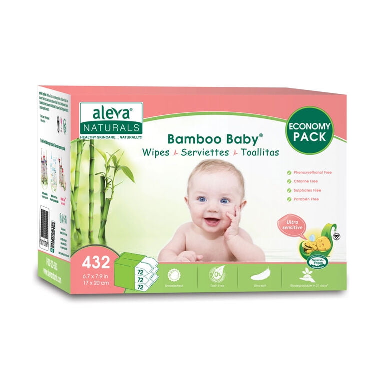 Click here for Aleva Naturals Bamboo Sensitive Wipes - 432 Count... prices