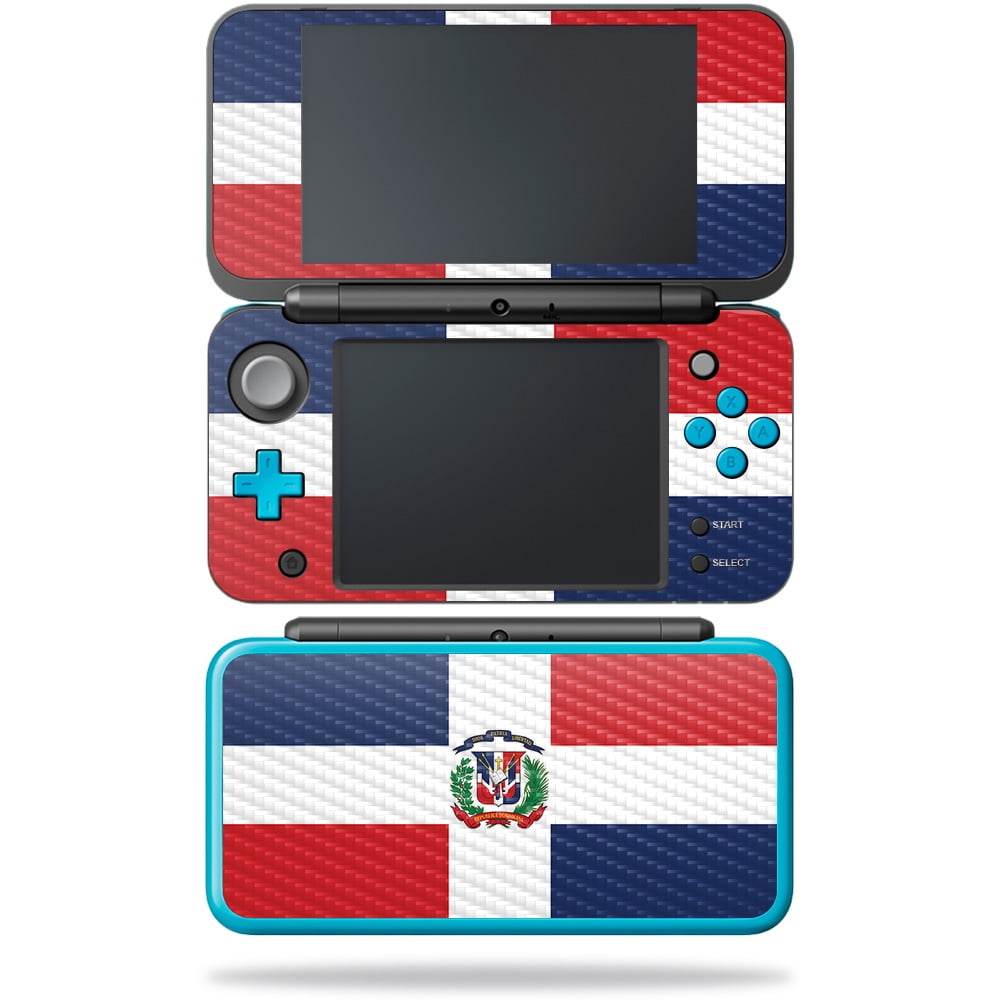 Carbon Fiber Skin Compatible With Nintendo New 2DS XL Dominican Flag ...