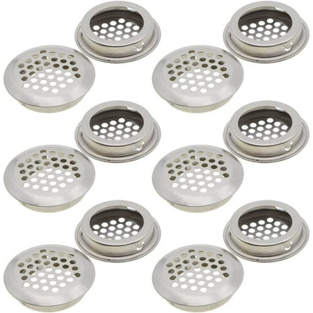 Stainless Steel Air Vent Louver 35mm Bottom Diameter Slope Round ...