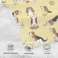 Cartoon Yoga Dog Beagle Bath Towel 100% Cotton Soft Thick High ...