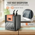 BENTISM 1/10 HP Aquarium Chiller, 52 Gal Hydroponic Water Chiller with ...