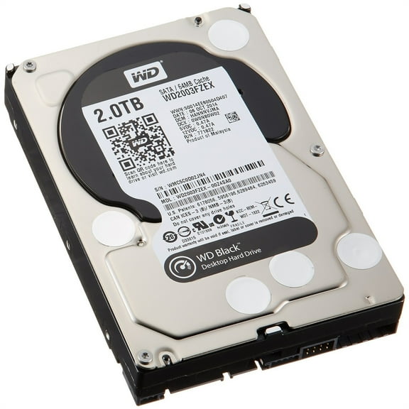 Western Digital 2TB WD Red NAS HDD - Internal 3.5'' PC Hard Drive Disk ...