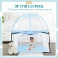Dream On Me Ziggy Square Playard with Canopy - Walmart.com