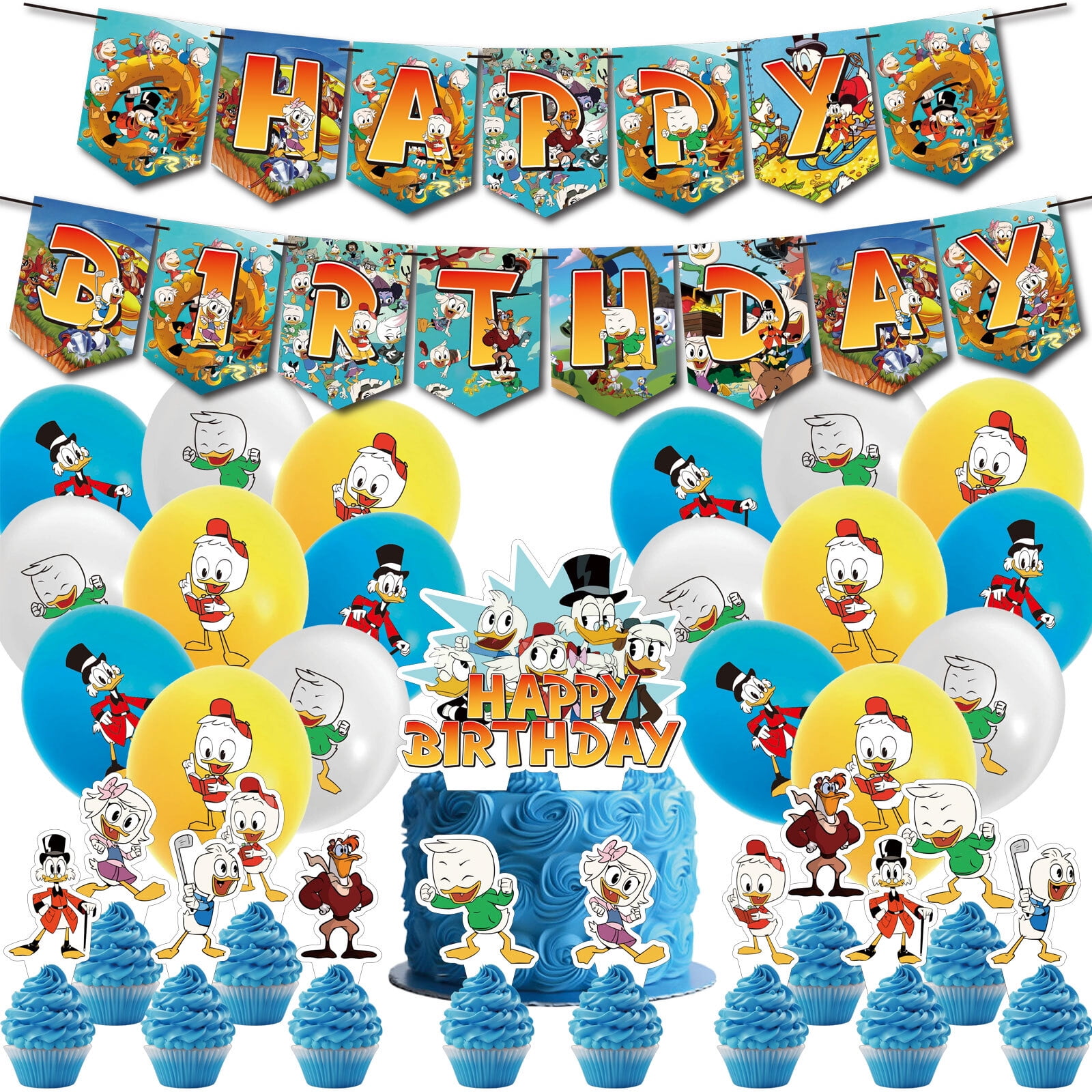 Click here for Balqoifd 32pcs For Ducktales Cartoon Theme Birthda... prices