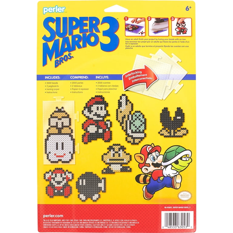 Perler Paper Mario Por