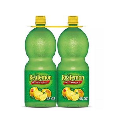 ReaLemon 100% Lemon Juice - 2/48 oz. Bottles - Walmart.com