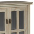WyndenHall Stratford SOLID WOOD 30 inch Wide Low Storage Cabinet - 30"w ...