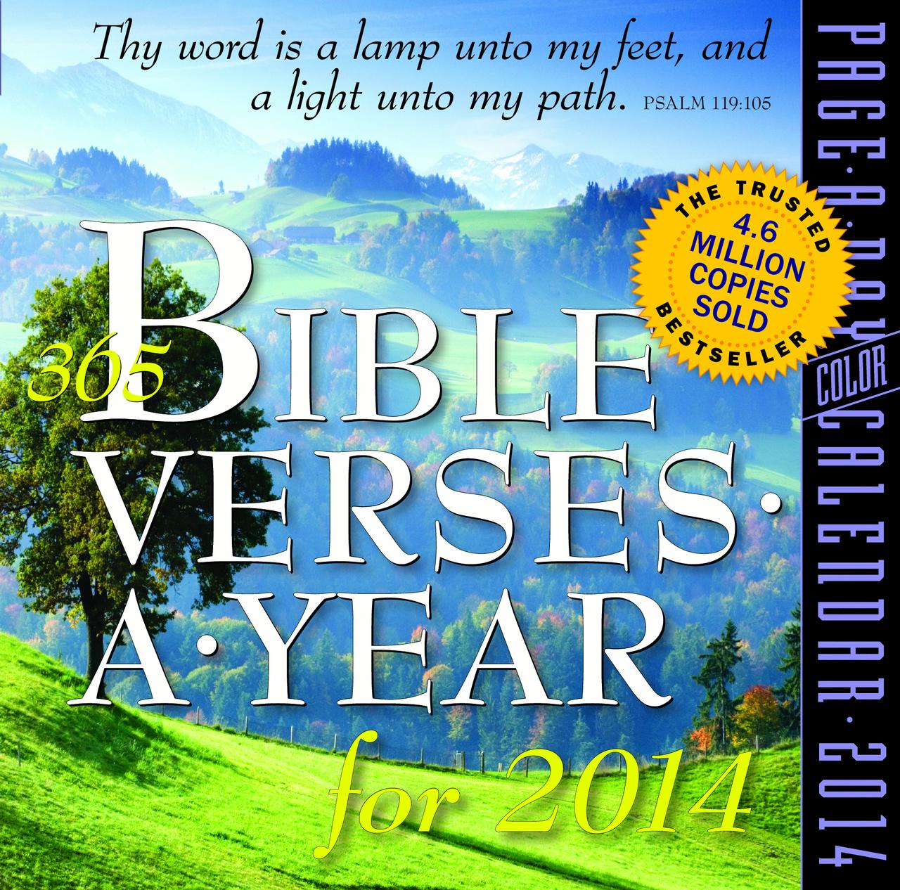 365 Bible Verses A Year 2014 Page A Day Calendar Walmart 365 Bible Verses A Year 2014 Page A Day Calendar Walmart