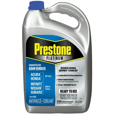Prestone Platinum Ford OE Antifreeze & Coolant, 1 gal Ready to Use 50/ ...