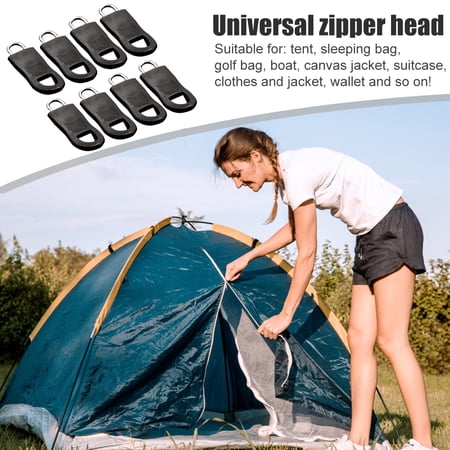 Lutabuo 8x Replacement Zipper Puller for Clothing Bag Zip Pull Fixer ...