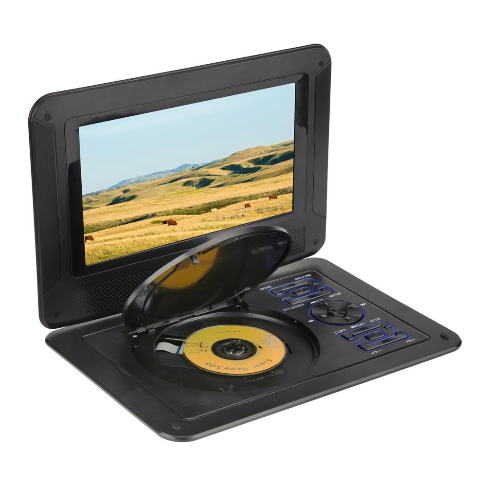 Mgaxyff HD DVD Player DVD CD Player 9 8in 3D Stereo Portable DVD