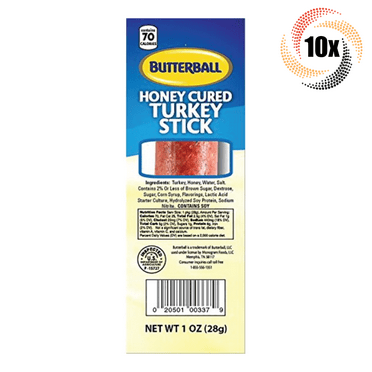 Ostrim Beef & Ostrich Snack Stick, Teriyaki, Pack of 10, 1.5 oz sticks ...