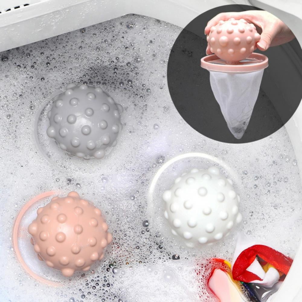 3PCS Washing Machine Float Filter Mesh Bag Hair Filter To Cleaning And ...