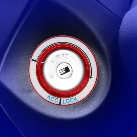 Ignition Switch Trim, Aluminum Alloy Durable Ignition Switch Ring ...
