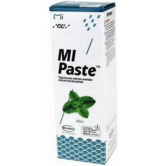 MI Paste Plus Strawberry 40g, Fluoride Toothpaste for Remineralization ...