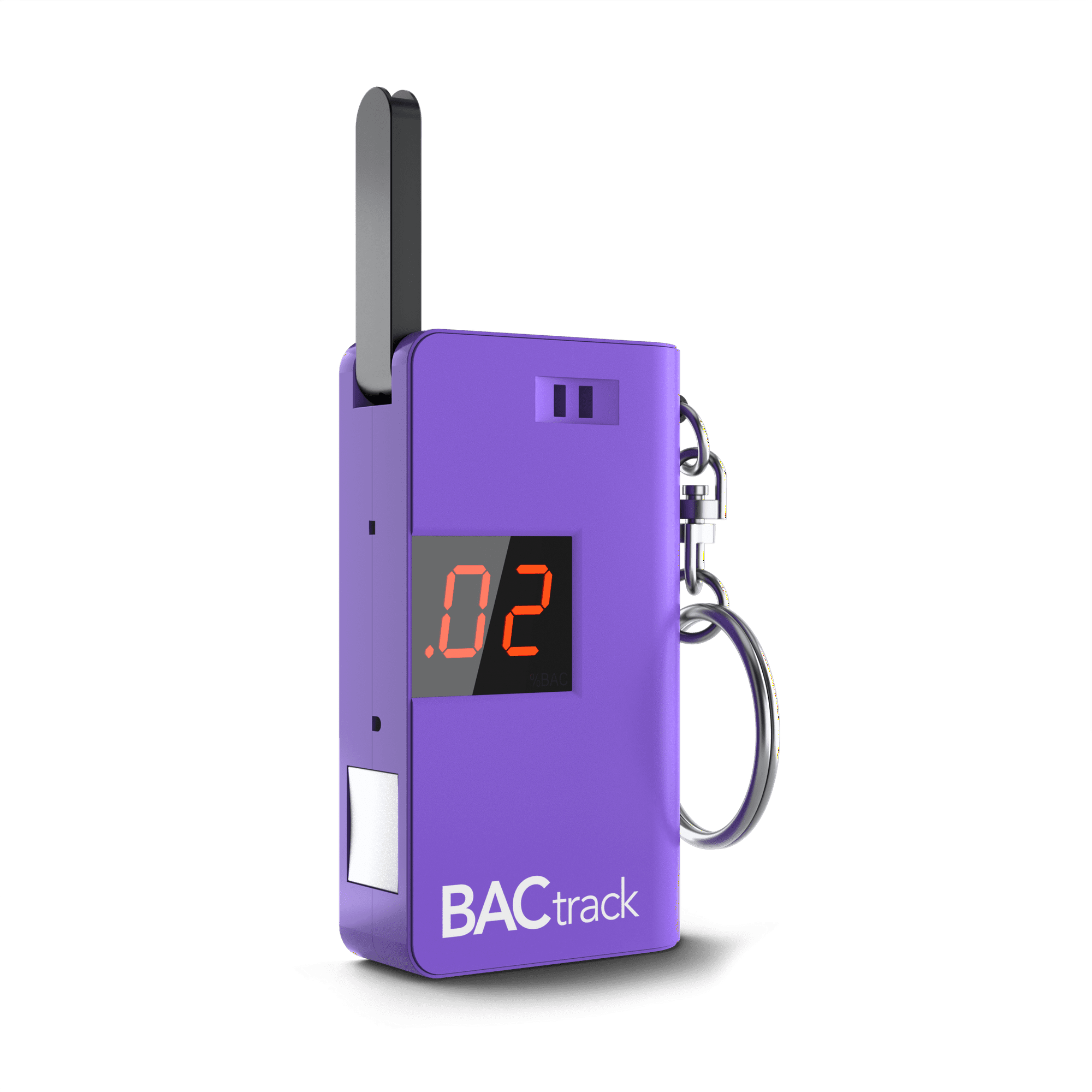 Click here for Bactrack Keychain Breathalyzer (Purple) Ultra-Port... prices