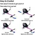 HoverTech 1 Hover Cart Attachment - Go Kart - Pink - Walmart.com