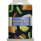David Textiles Cotton Precut Fabric Tacos & Cacti Fabric 1 yd X 44 ...