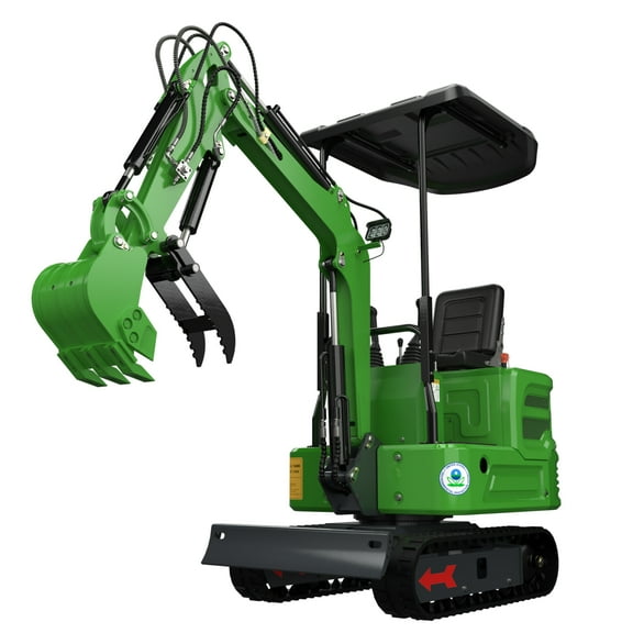 EXCAVATOR MINI GAS 10HP EPA - Walmart.com