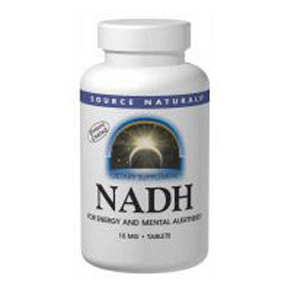 Supplement Source Naturals NADH 20 comprimidos (paquete de 2) | Walmart ...