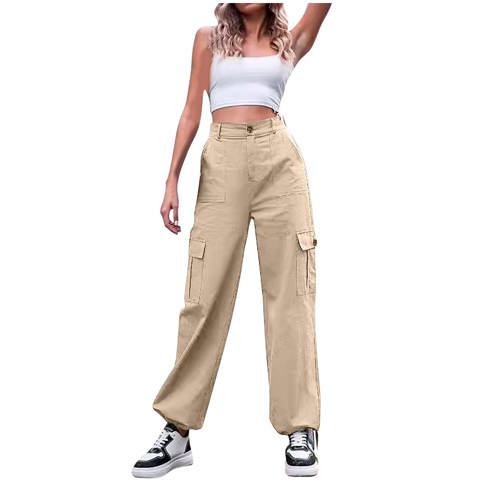 Click here for Timegard Cargo Pants For Women High Waist Active H... prices
