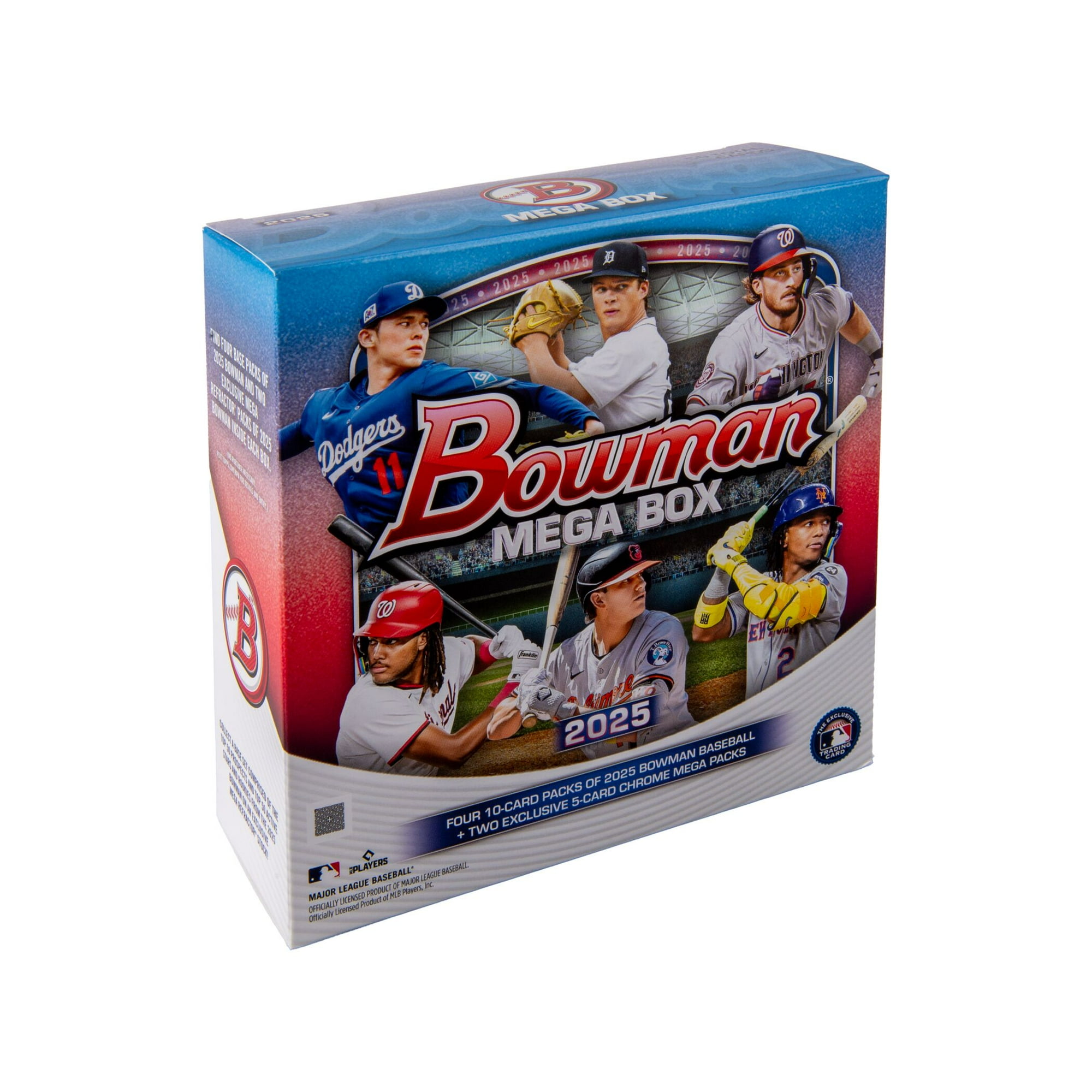 Click here for 2025 Topps Bowman Baseball Trading Cards Mega Box prices