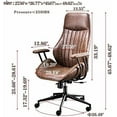 Office Chair High Back Ergonomic Computer Desk Chairs Lumbar Support ...