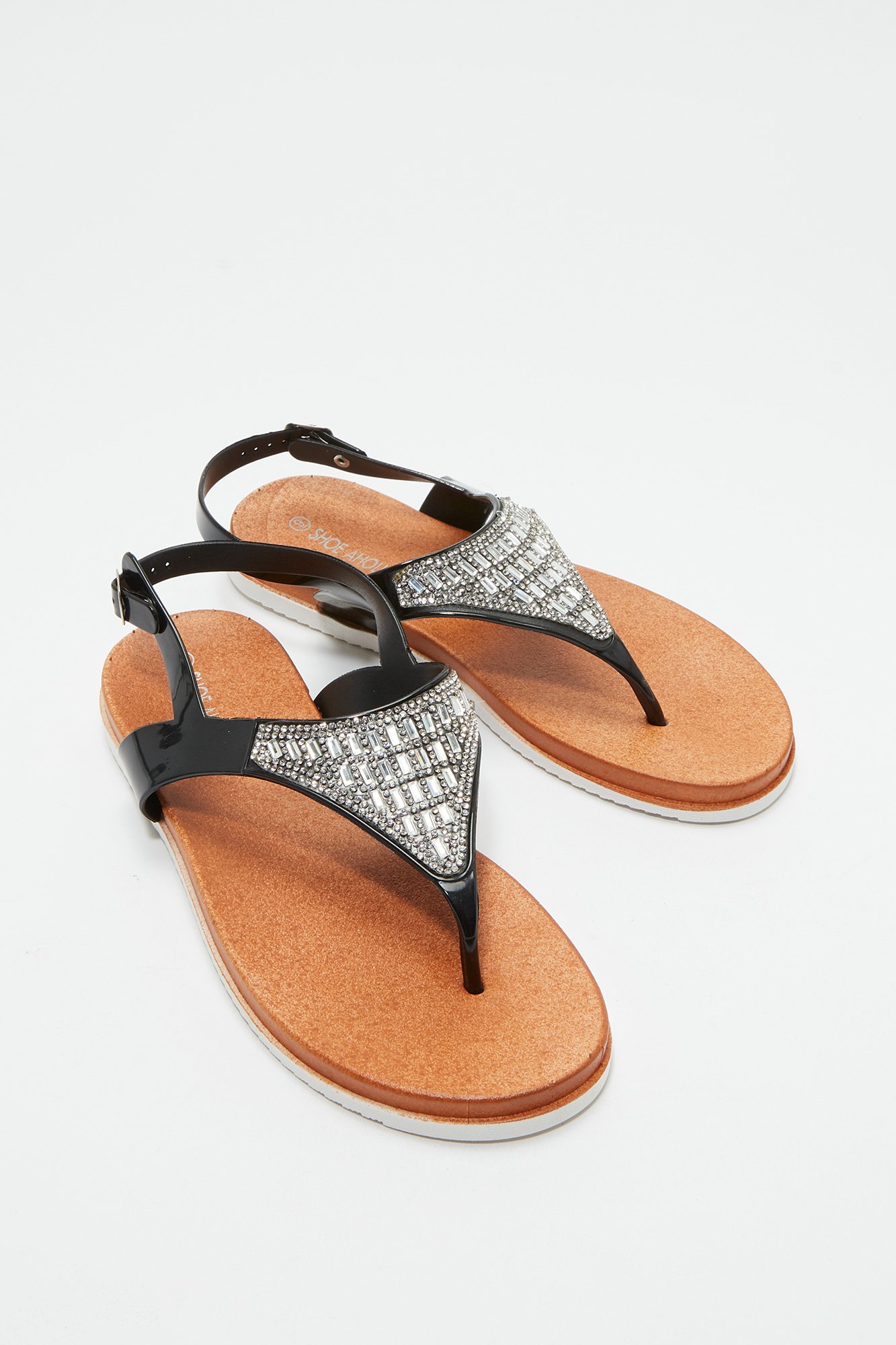 Urban Planet Women's Rhinestone Slingback Comfort Sandal | Walmart Canada