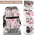 DIXRUYEE Dog Heart White Background Backpack for School 14”Laptop ...