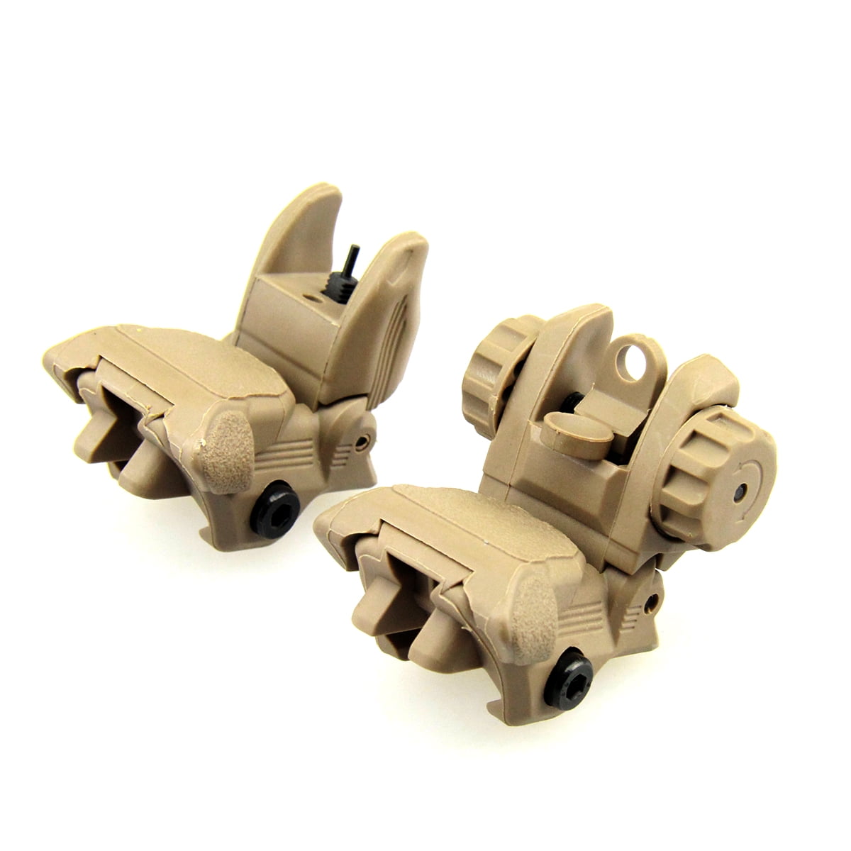 Buy TACFUN TAN Polymer Flip Up BUIS Sight Set at Ubuy Nepal
