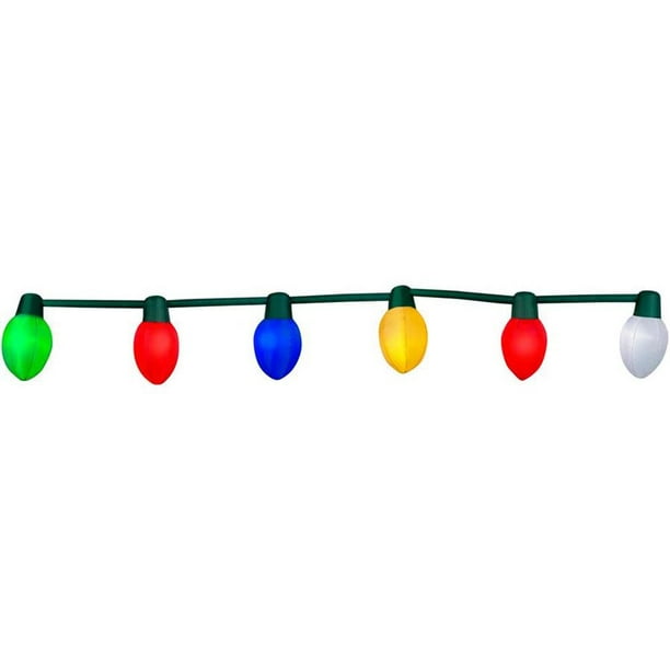 14 1/2' Gemmy Airblown Inflatable Multi-Color Christmas Light String ...