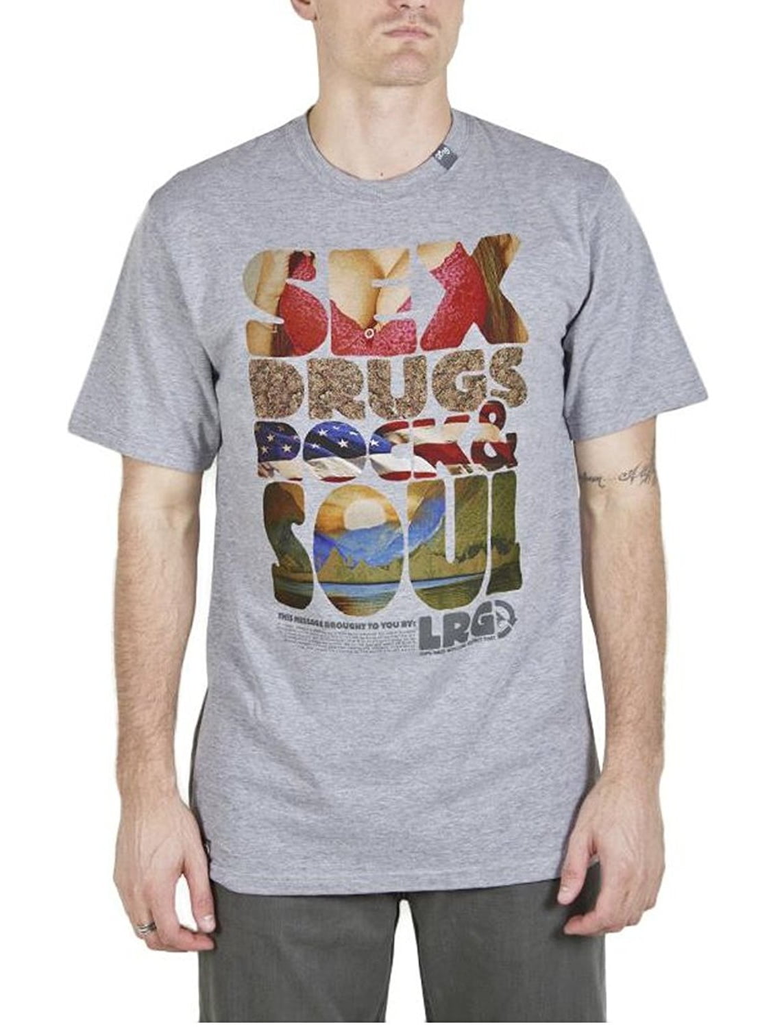 Lrg Clothing Lrg Mens Soul Search Short Sleeve Shirt