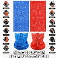 Face Mask Multi Bandana Neck Gaiter Seamless Magic Headband Outdoor ...